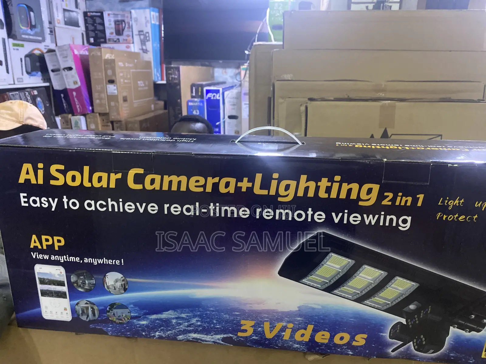 Ai Solar Camera +Lighting for sale - Isaac Samuel Price: USh 400,000 on ...