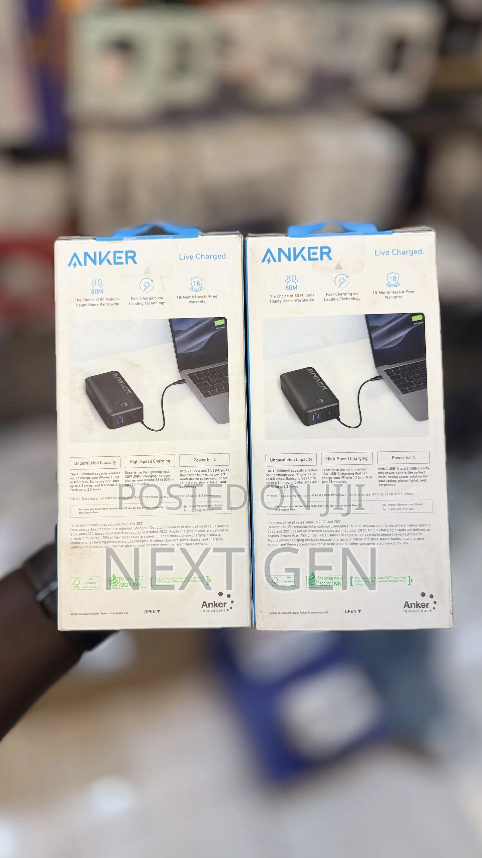 Anker 347 Portable 40,000mah Power Bank (Powercore ) for sale - Next ...