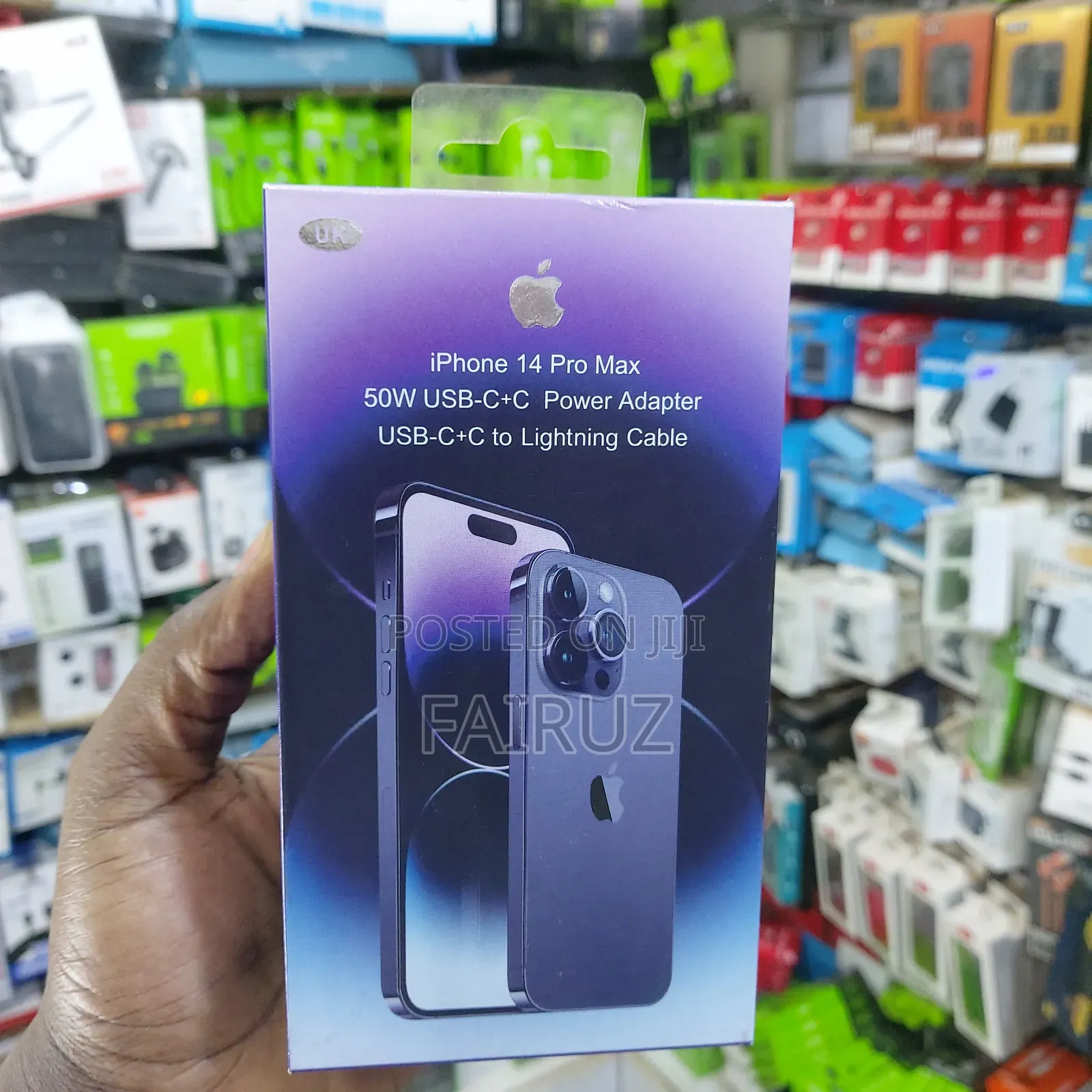 50w iPhone 14 Pro Max Usb-C to Usb-C + C to Lightning in Central ...