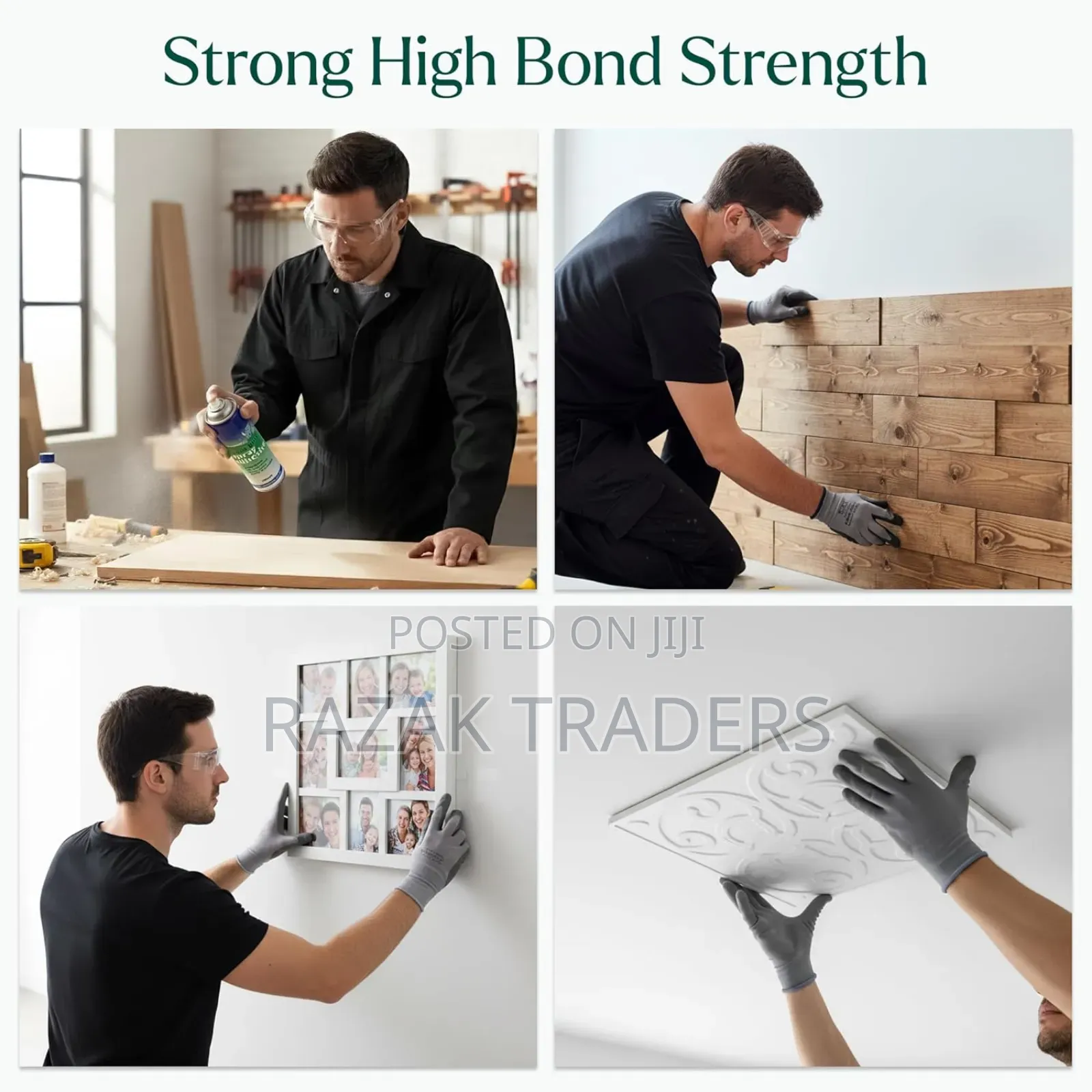Spray Adhesive Heavy Duty Multipurpose Glue Spray Bonds Multiple in ...