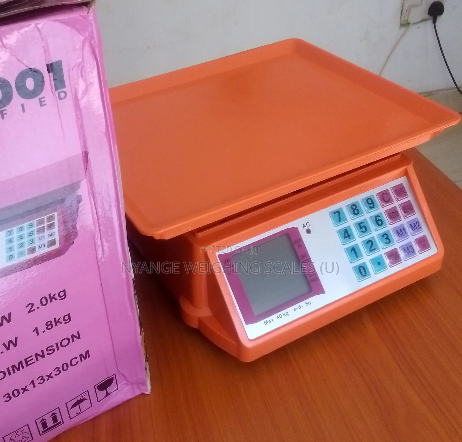 Industrial Strong Weighing Scale 40kg Weigh Accurate Weighing Scale in ...