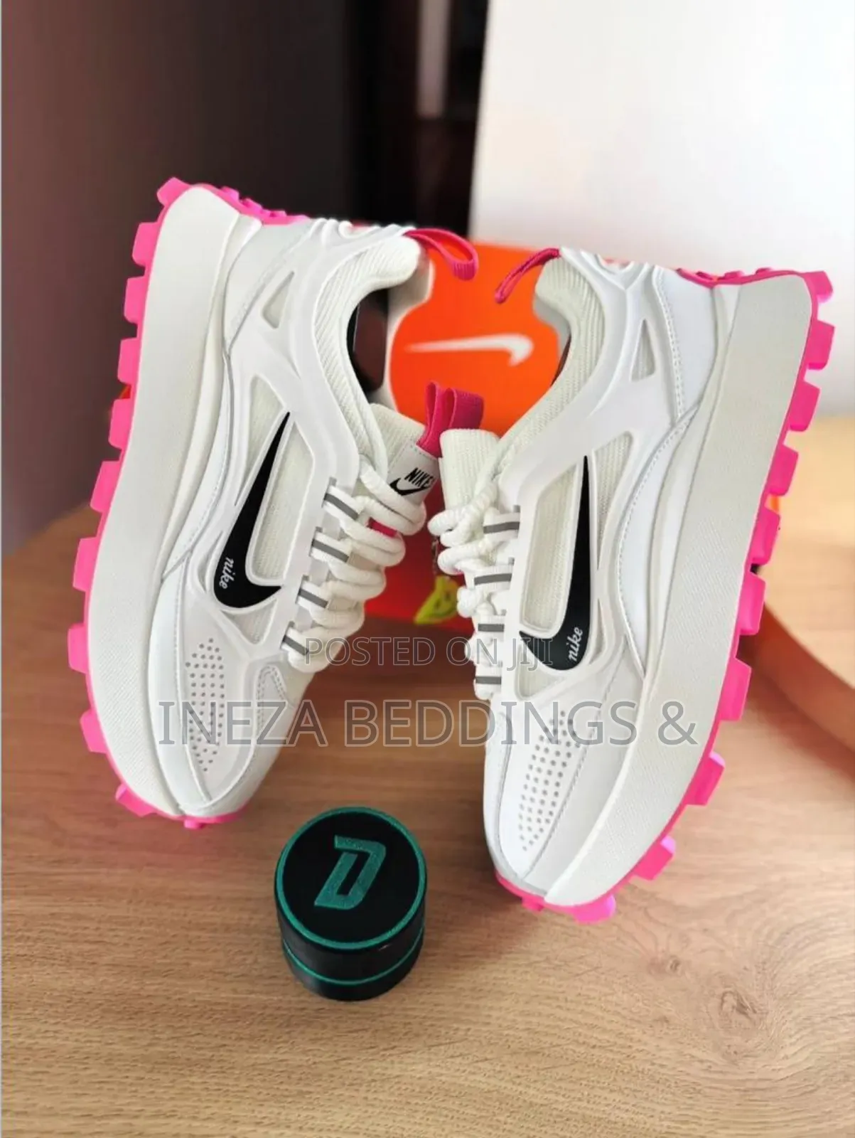 Original White/ Pink Nike Bailleli Sneakers in Central Division - Shoes ...