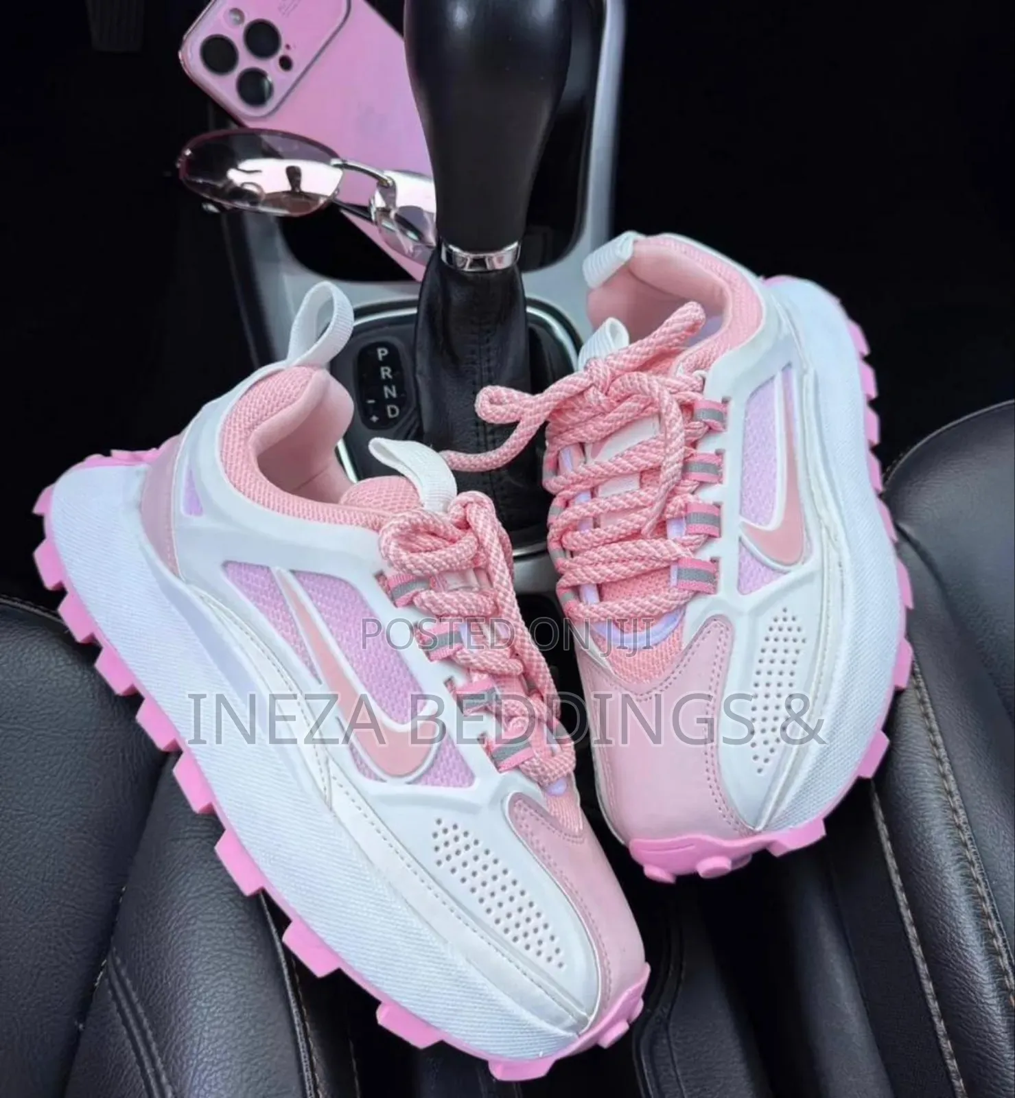 Original White/ Pink Nike Bailleli Sneakers in Central Division - Shoes ...