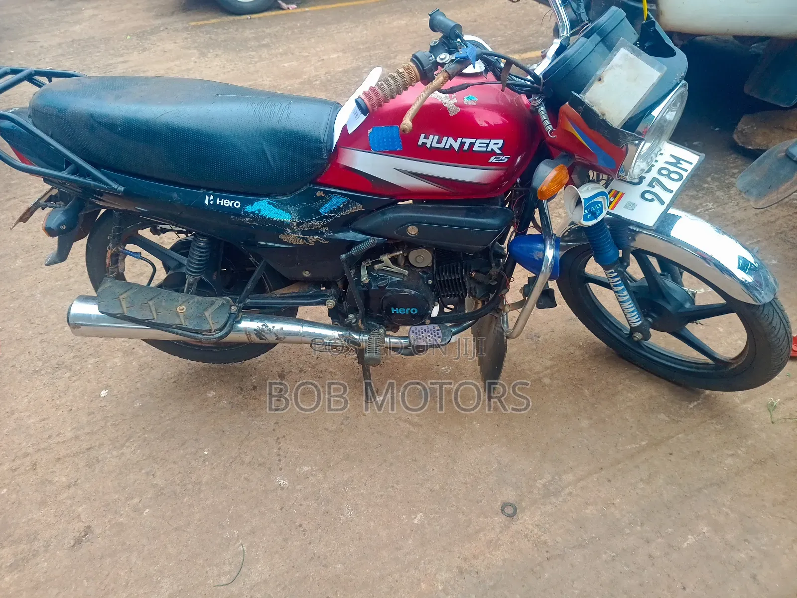 Hero Hunter 125 2025 Red in Makindye - Motorcycles & Scooters ...