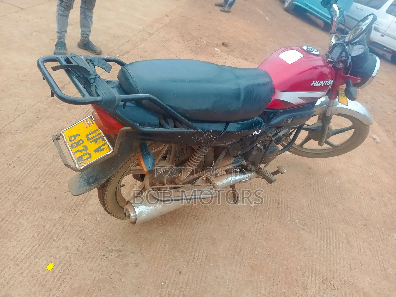 Hero Hunter 125 2025 Red for sale - Bob motors Price: USh 2,200,000 on ...