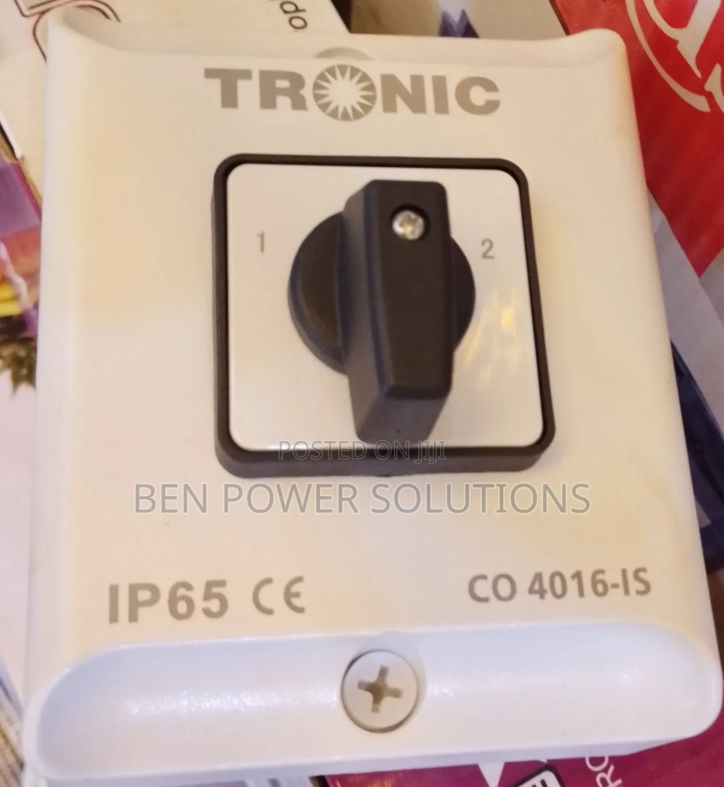 16a Changeover Switch in Central Division - Electrical Equipment, Ben ...
