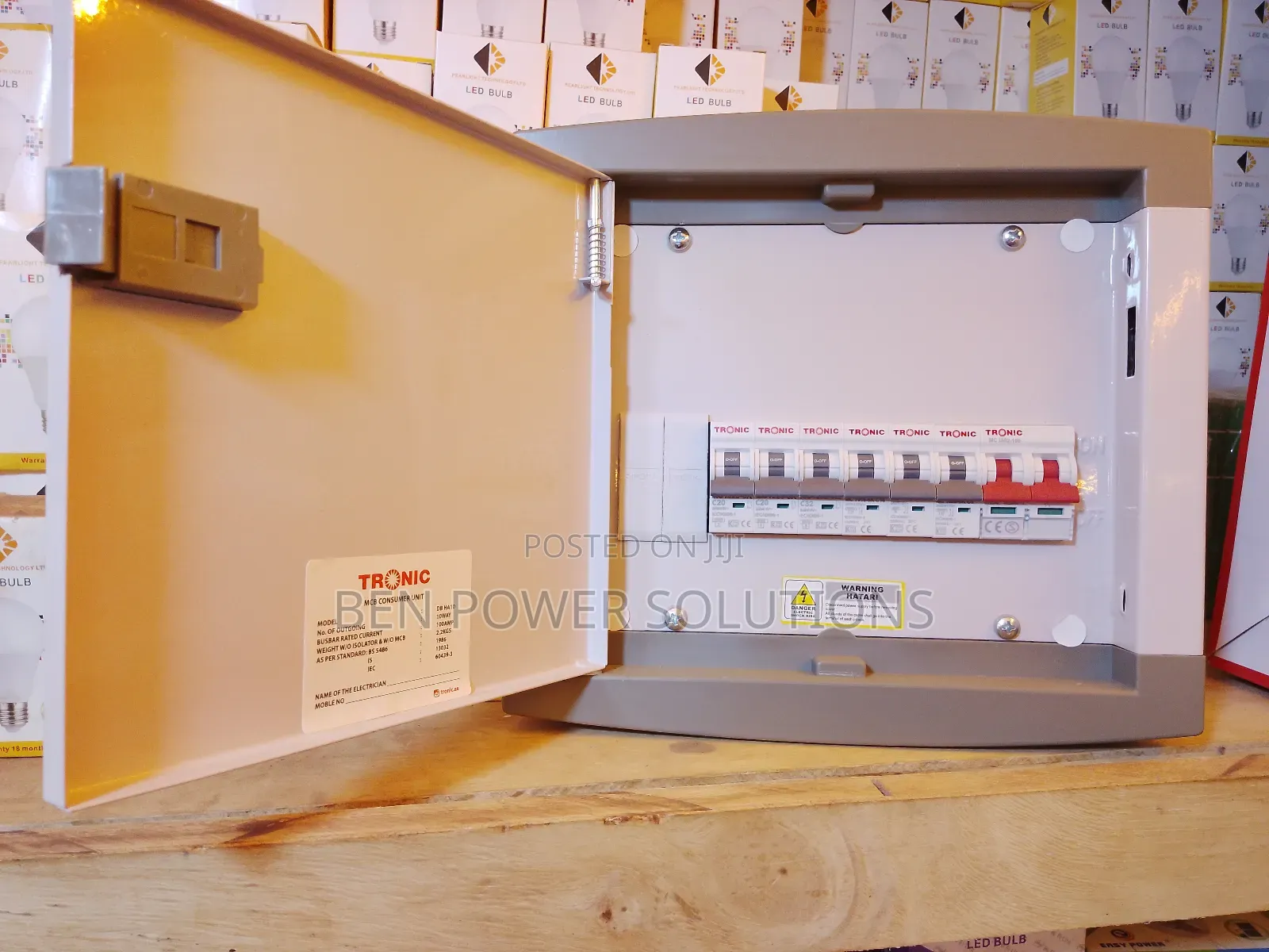 6way Main Switch in Central Division - Electrical Equipment, Ben Power ...