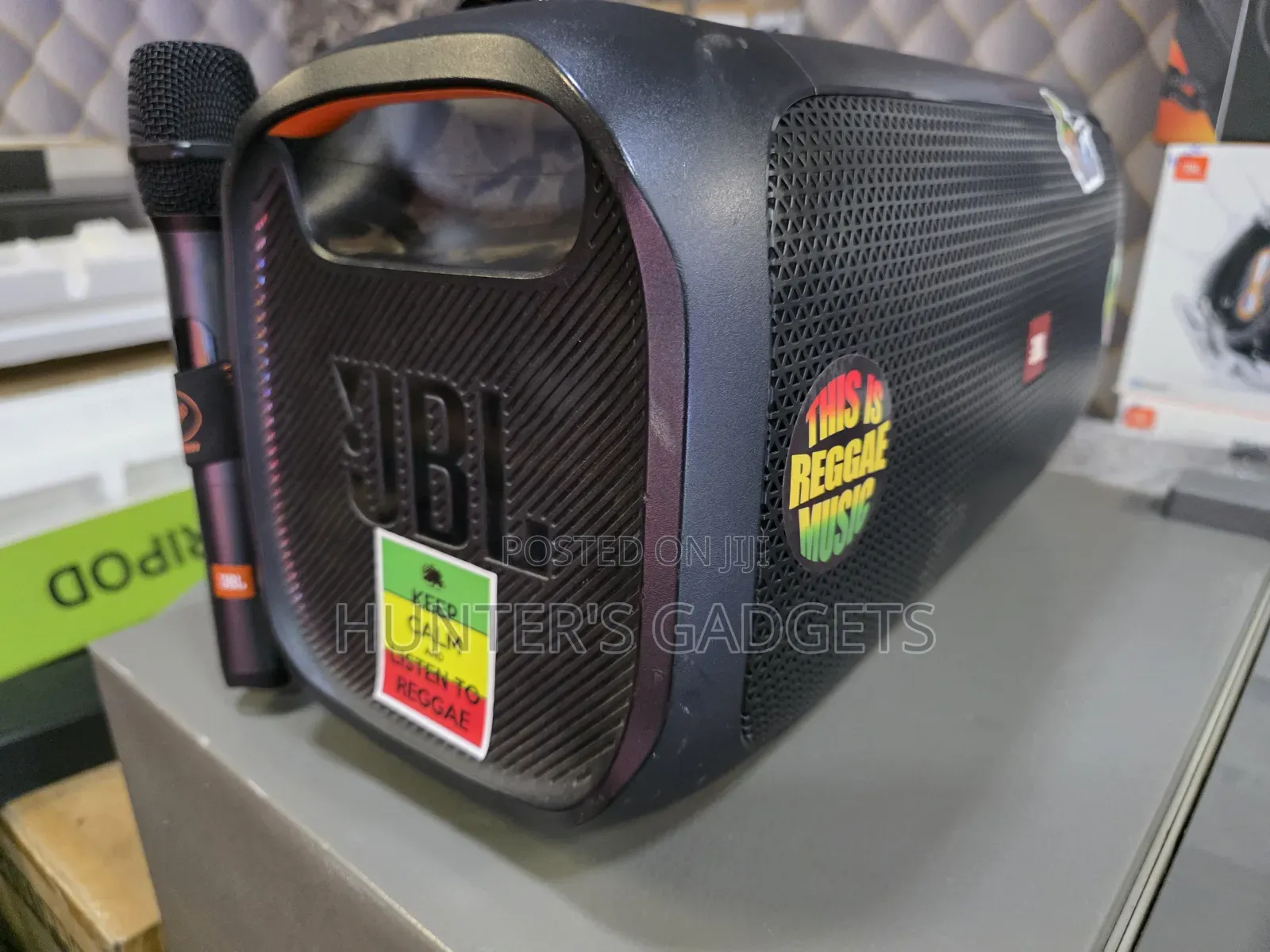 JBL Party Box on the Go Bluetooth Rechargeable Powerful Speaker + for ...