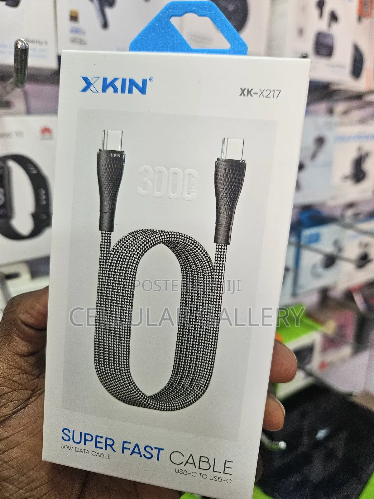 Xkin Super Fast Usb-C to Usb-C Cable 60w 3m for sale - Cellular GALLERY ...