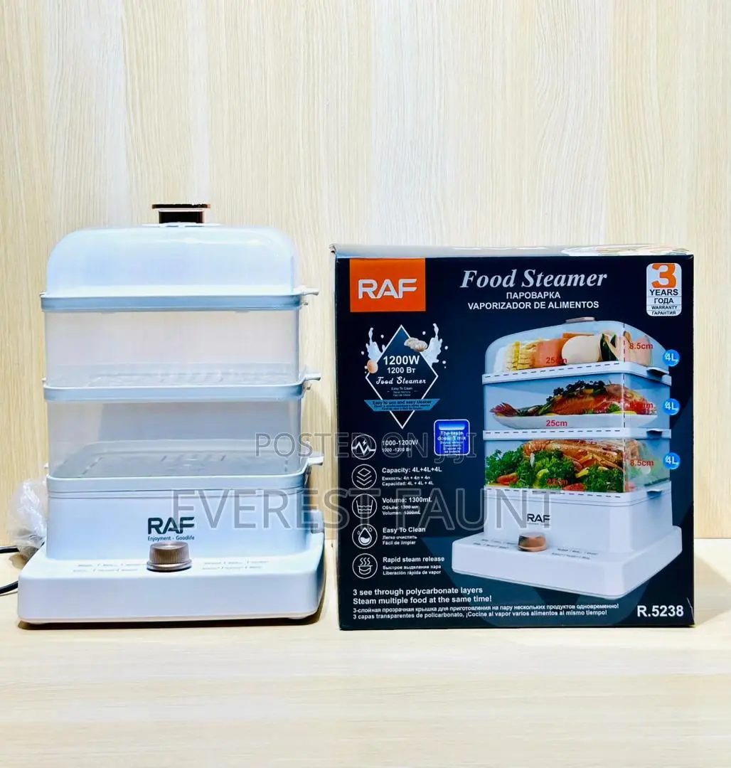 Raf Food Steamer in Central Division - Kitchen Appliances, Everest ...