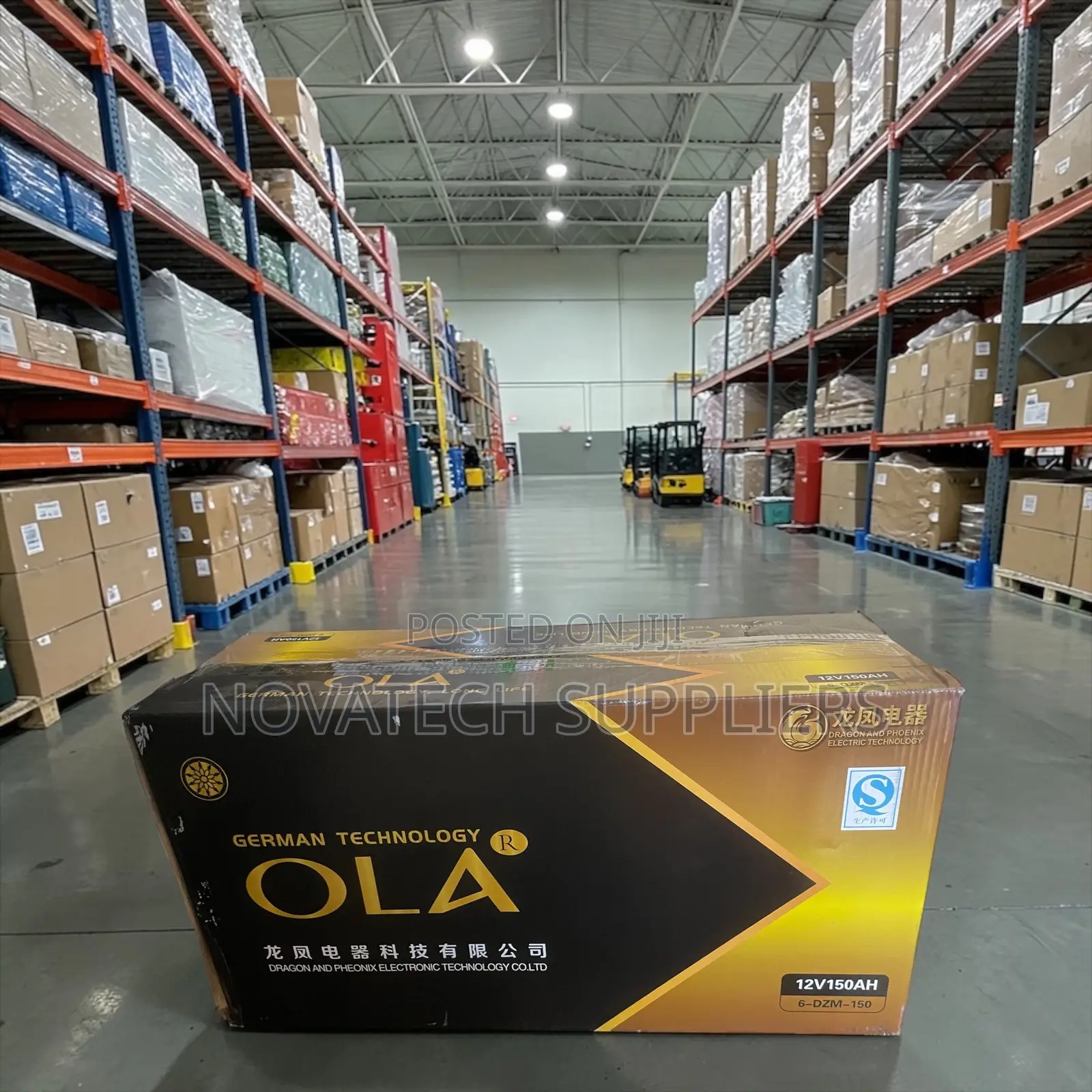 Ola 150ah 12v High Performance Backup Battery for sale - NOVATECH ...