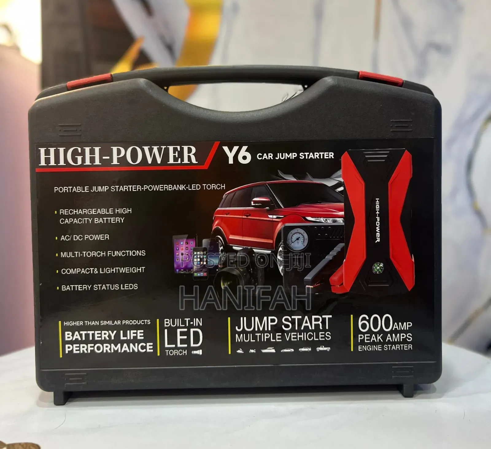 High Power Multi-Function Car Jump Starter Kit for sale - HANIFAH Price ...