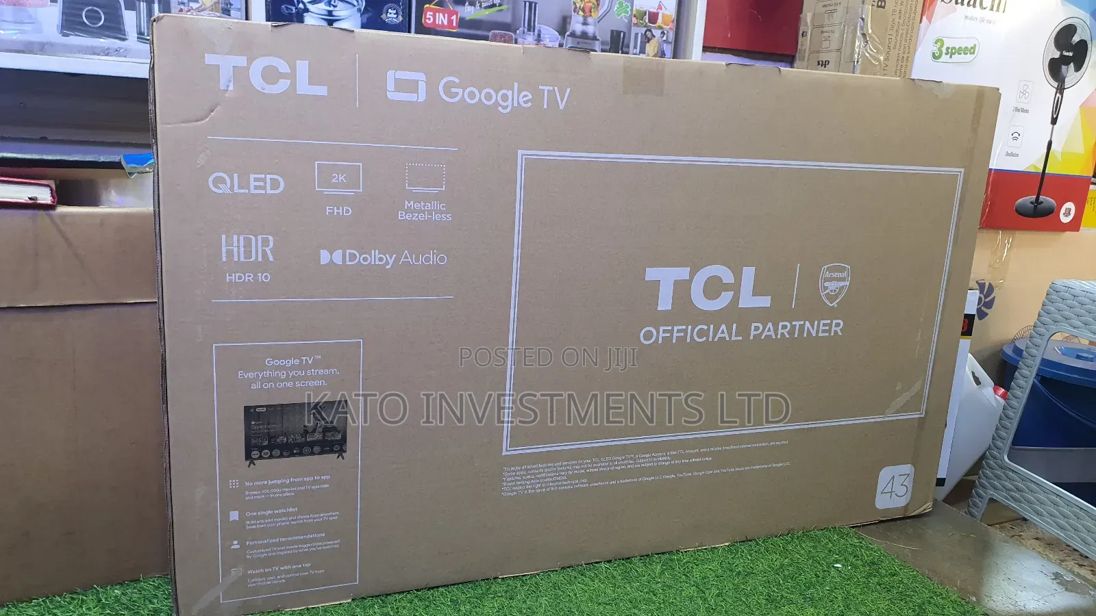 Tcl Qled 43 Android Tv in Central Division - TV & Video Equipment, Kato ...
