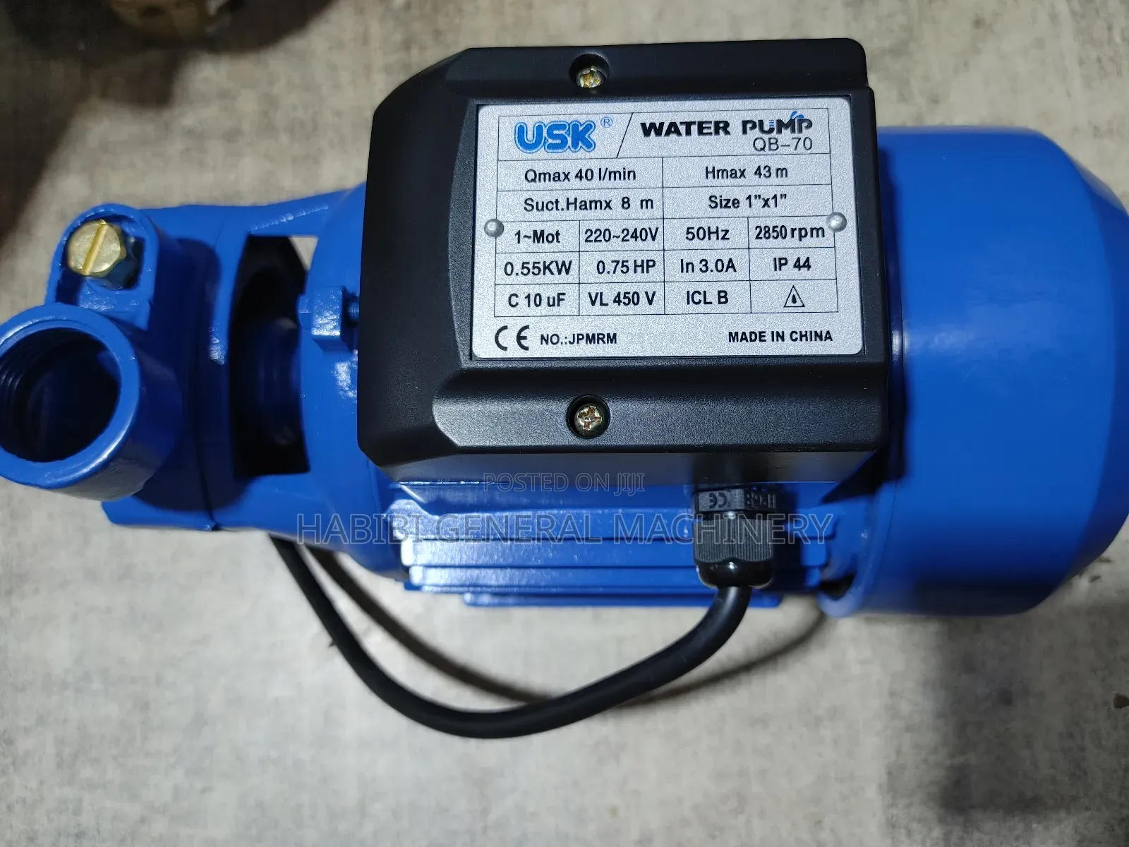 Surface Water Pump (Usk) for sale - HABIBI GENERAL MACHINERY Price: USh ...