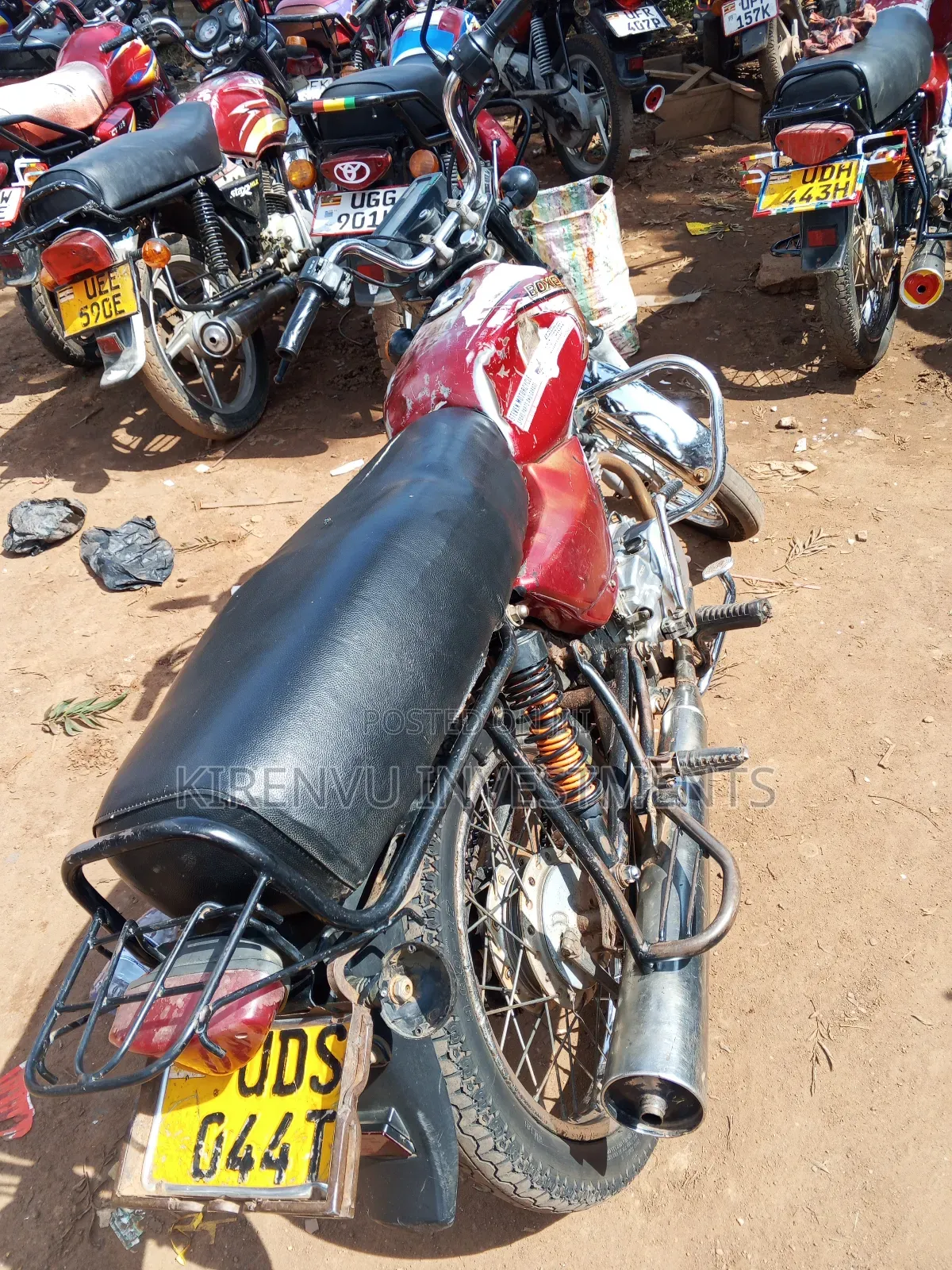Bajaj Boxer 100 2018 Red in Central Division - Motorcycles & Scooters ...