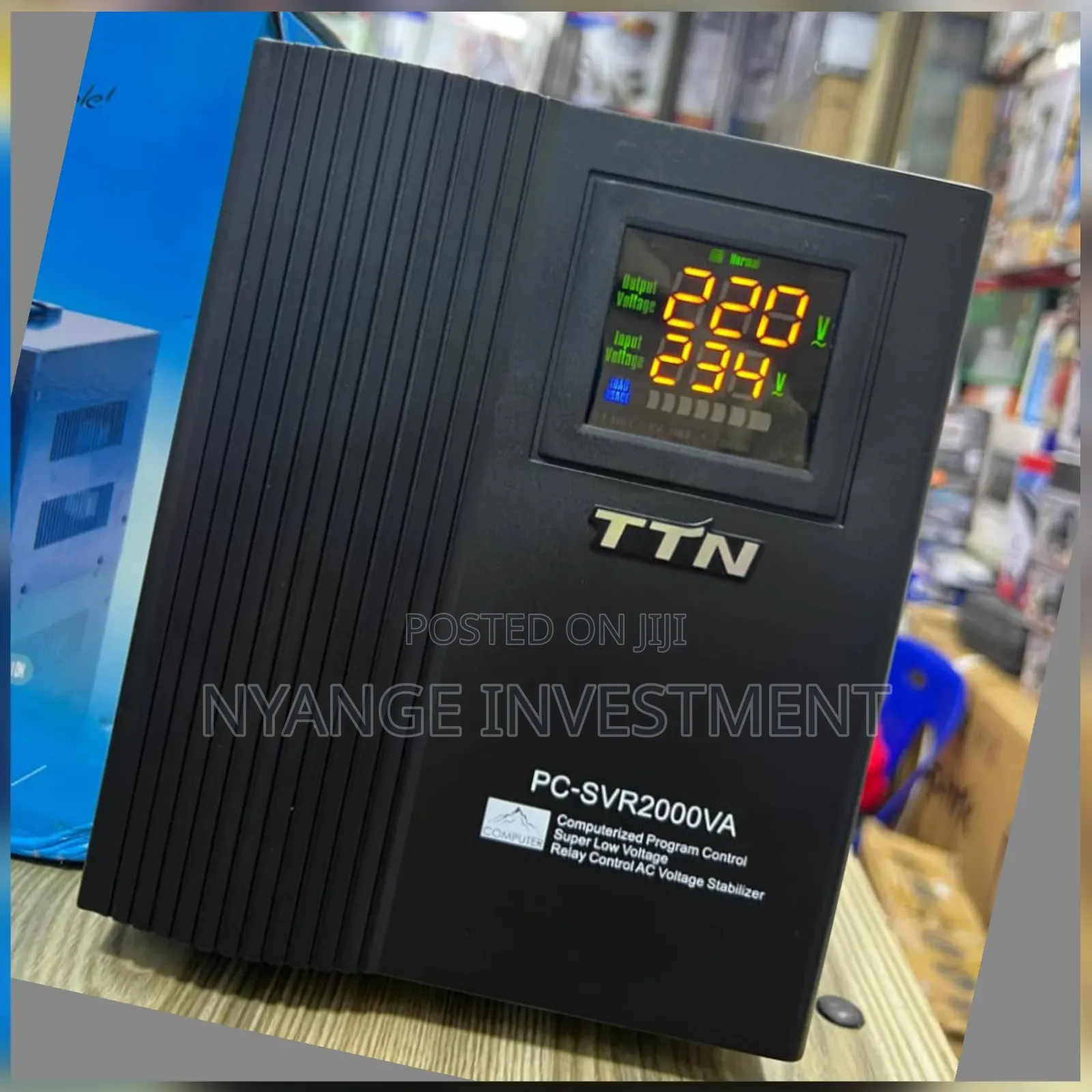 TTN Stabilizer 2000w. Electric Regulator and Stabilizer. for sale ...