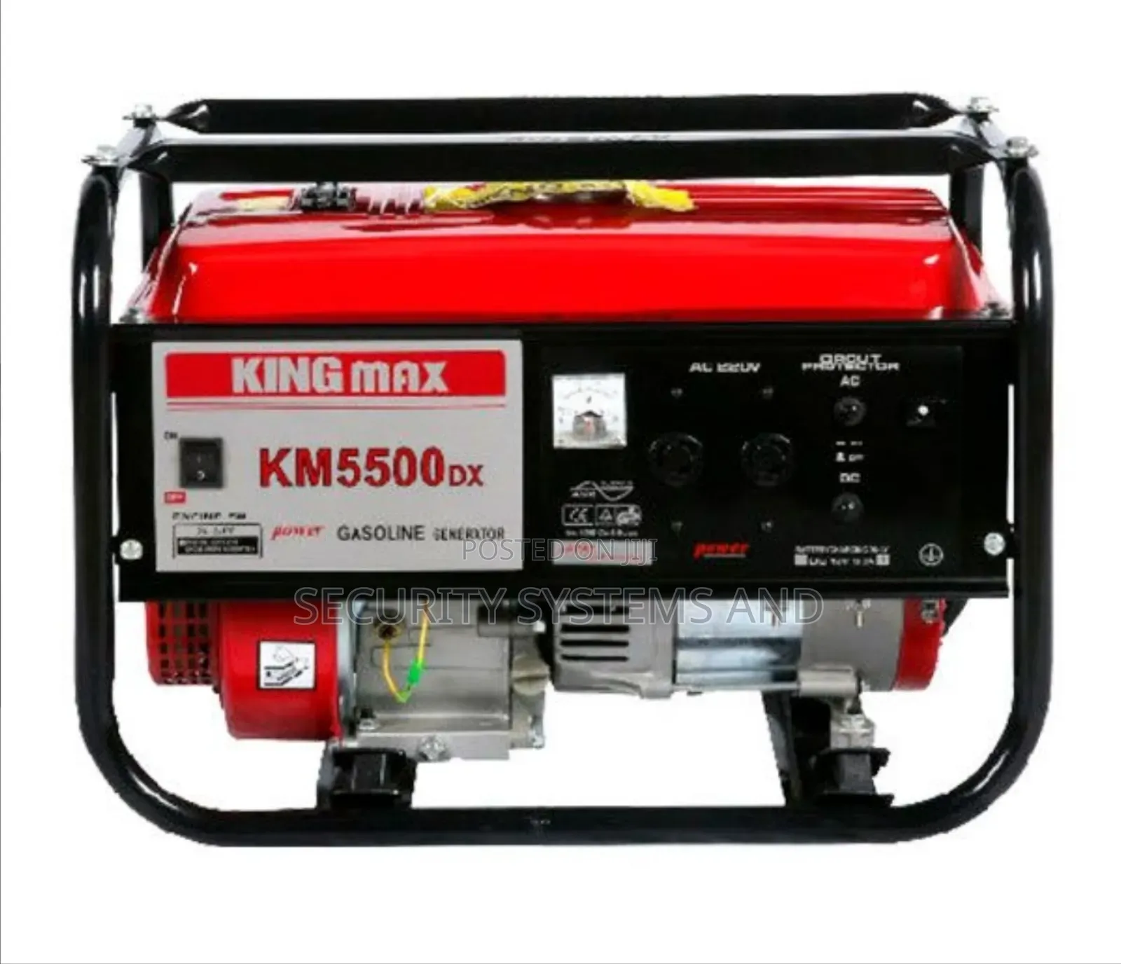 Kingmax Generator 3.5 Kva - Km 5500dx for sale - SECURITY SYSTEMS AND ...