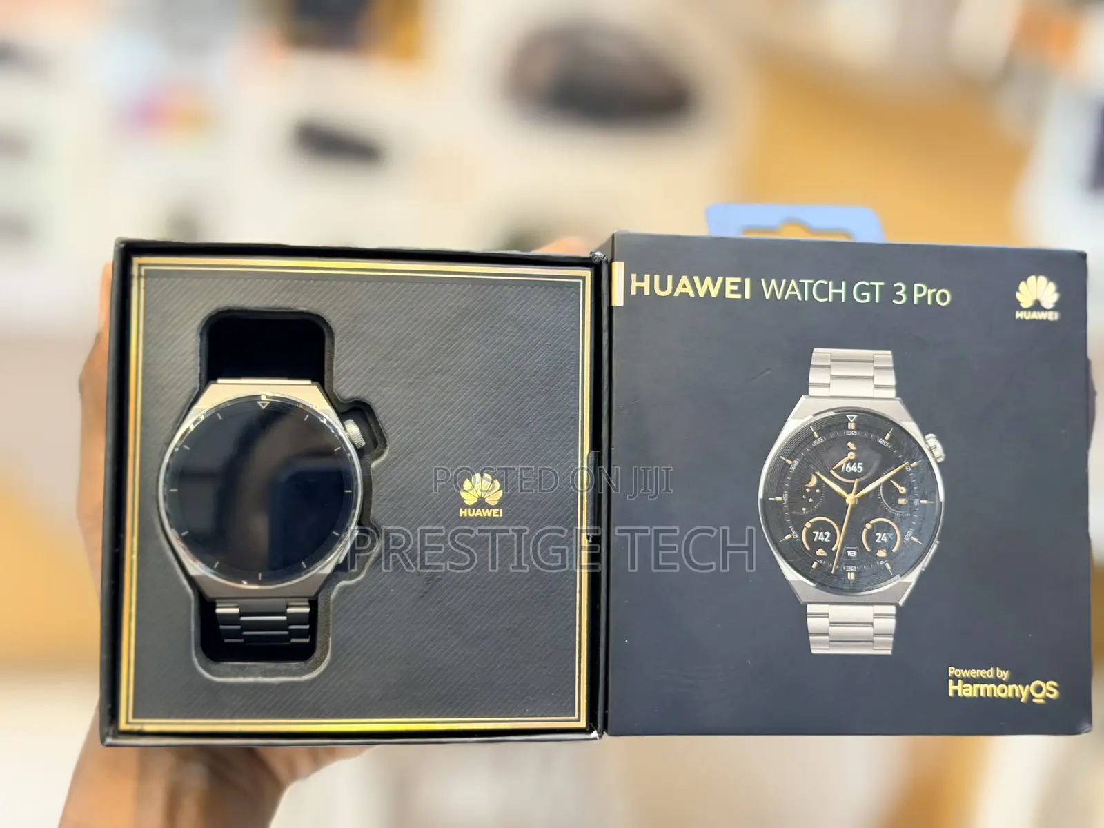 Huawei Watch Gt3 Pro Titanium Case Titanium Strap With Original Box for ...