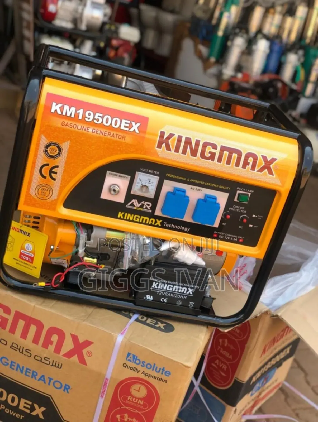 Kingmax Generator for sale - Giggs Ivan Price: USh 1,500,000 on Jiji.ug ...