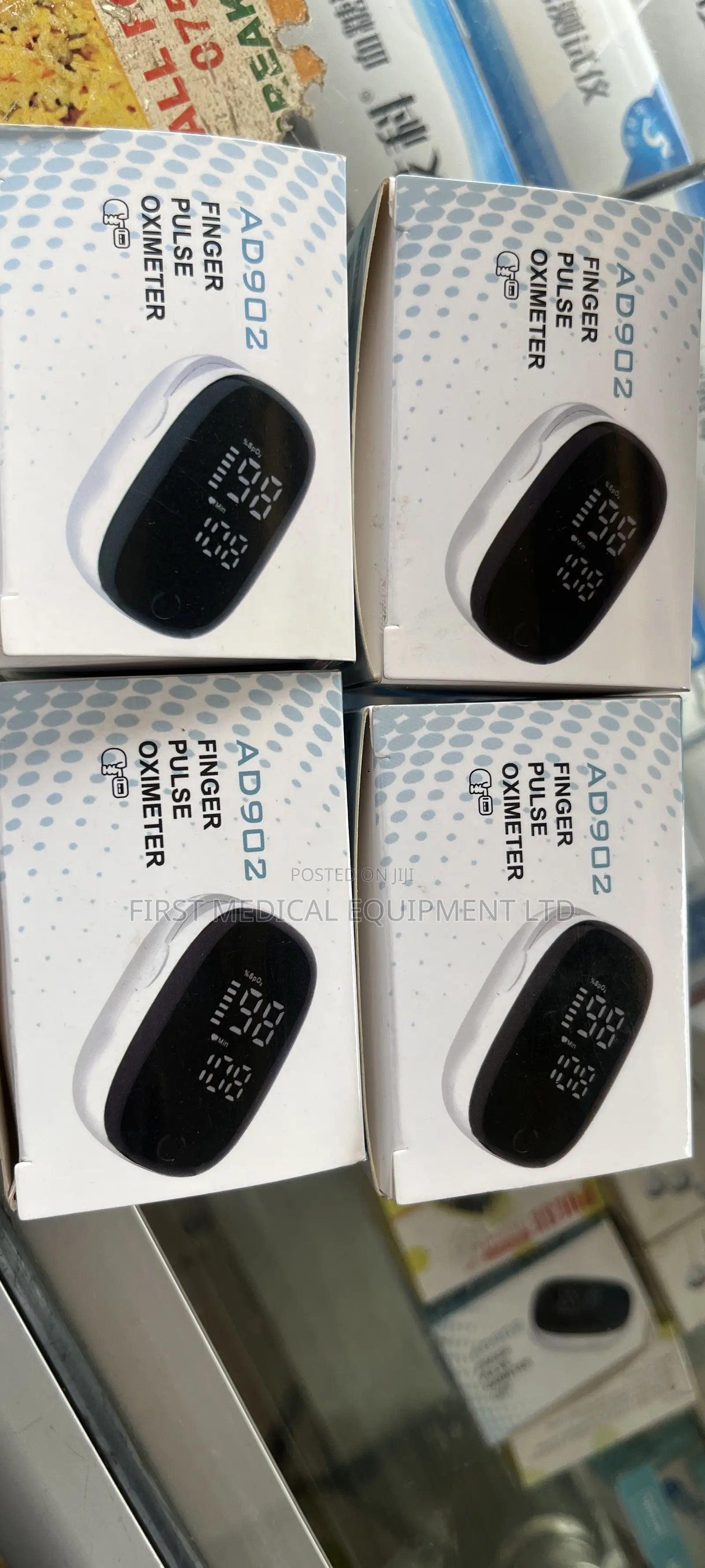 Finger Pulse Oximeter - Adult for sale - FIRST MEDICAL EQUIPMENT LTD ...