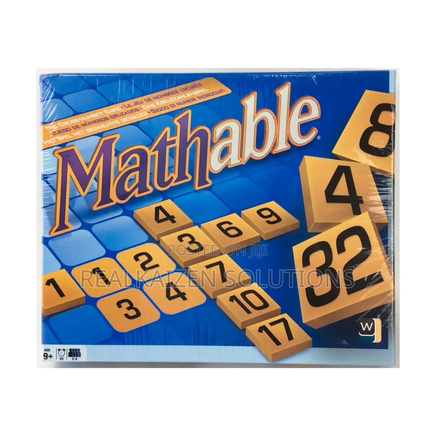 Mathable Classic Tile Board Game Makes Learning Math Fun! for sale ...
