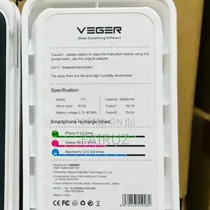 20000mah Veger Wireless Power Bank for sale - Fairuz Price: USh 150,000 ...