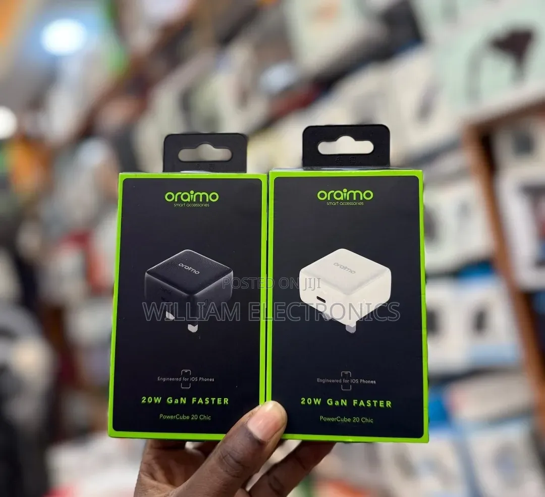 Oraimo Powercube 20 Chic Wall Charger for sale - William Electronics ...
