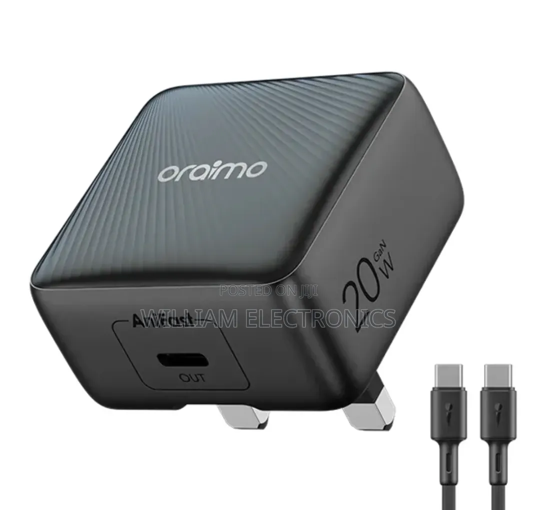 Oraimo Powercube 20 Chic Wall Charger for sale - William Electronics ...