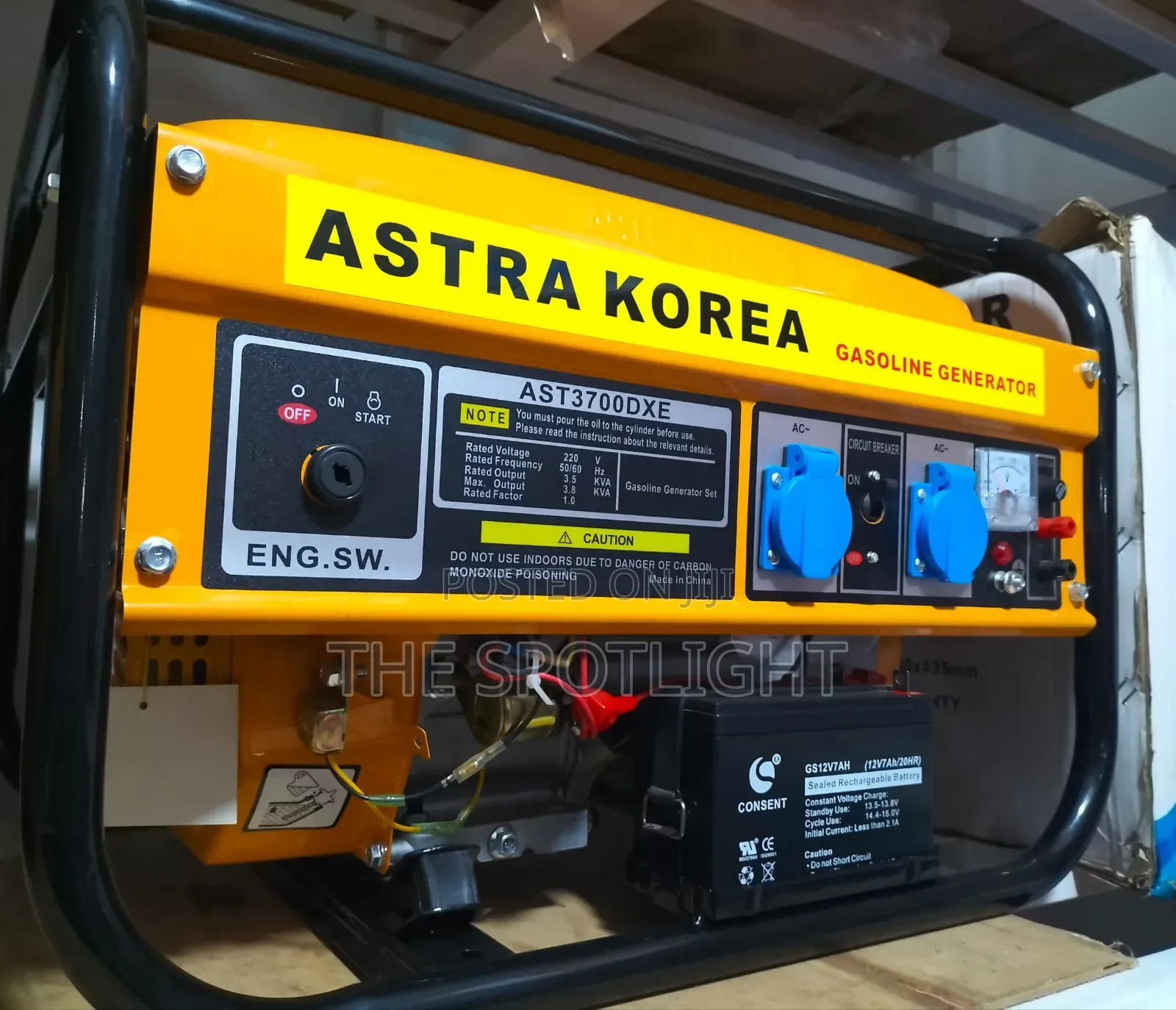 Astra Korea Generator for sale - THE SPOTLIGHT Price: USh 1,000,000 on ...