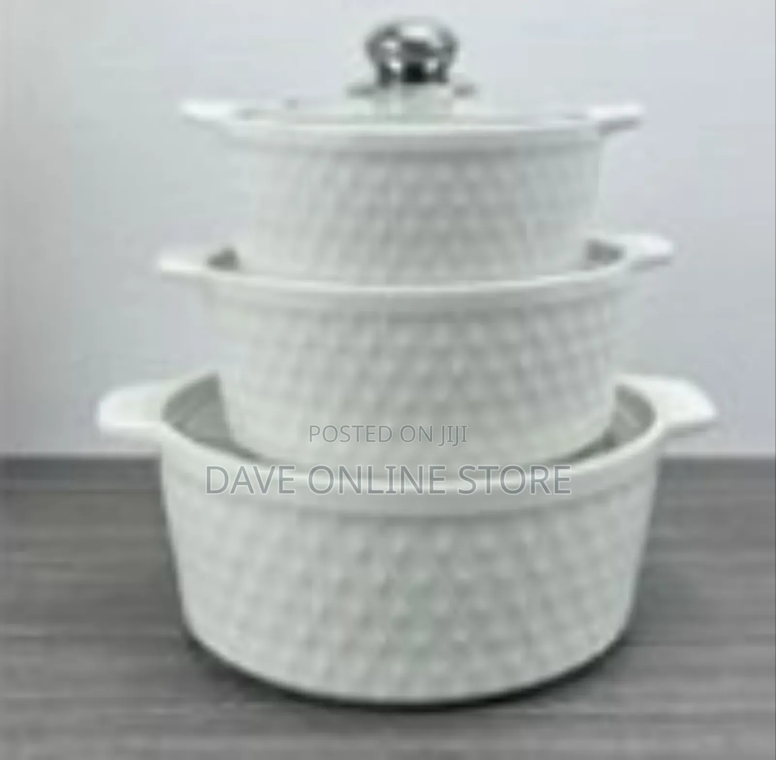 3 Pieces Ceramic Dinner Serving Bowls for sale - Dave Online store ...