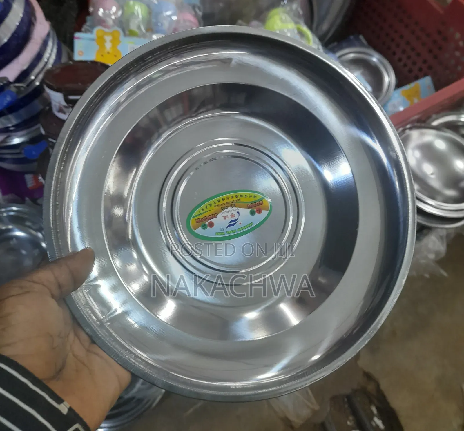 Size 24 of Stainless Steel Plates for sale - Nakachwa Price: USh 40,000 ...