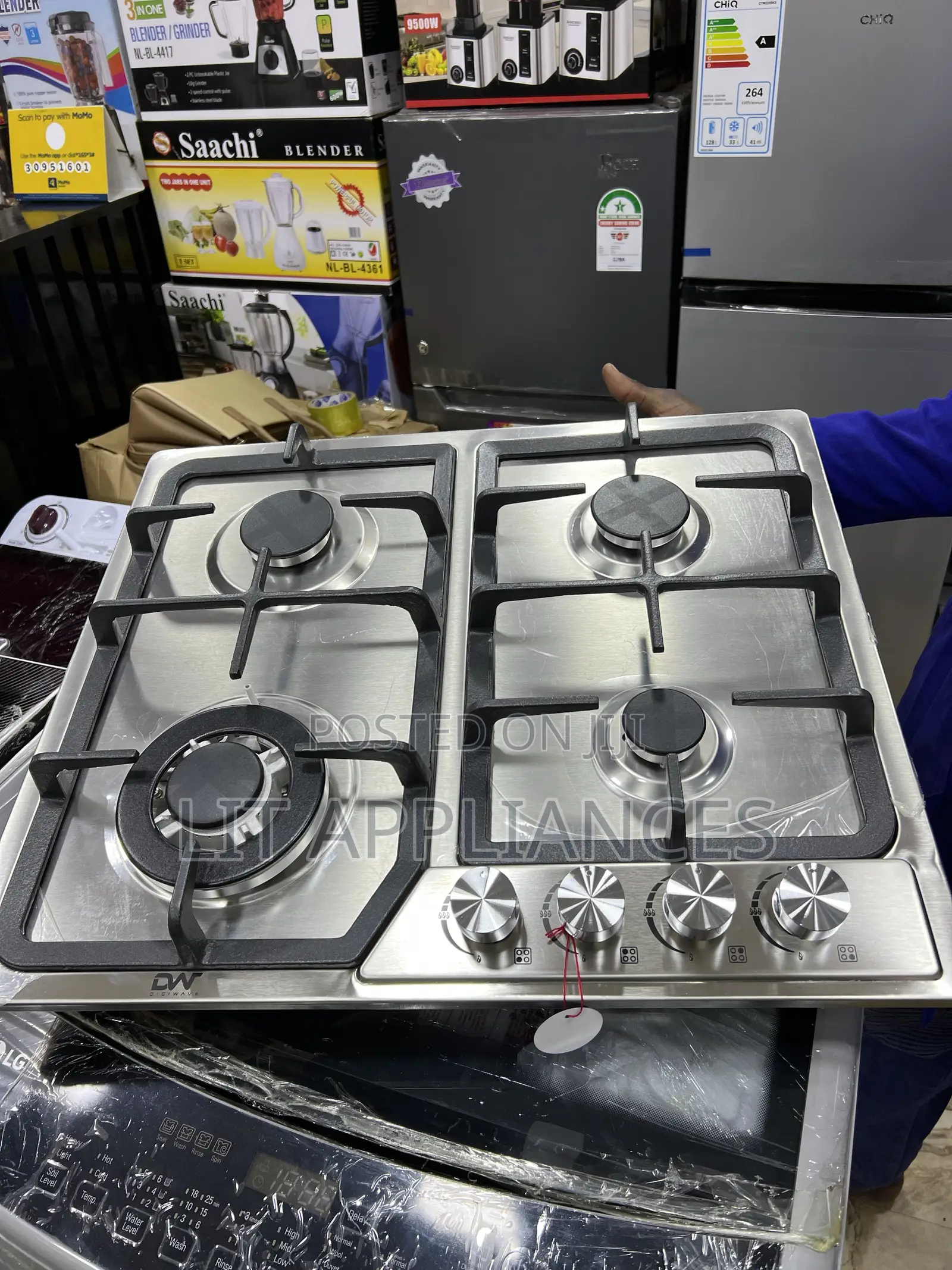 Dw 4gas Stove Inbuilt,Auto Ignition,50*60,2years Warranty for sale ...