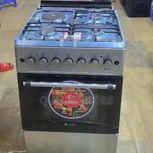 SPJ Stand Gas Cooker 3gas +Electric 60cm × 60cm for sale - QUALITY ...