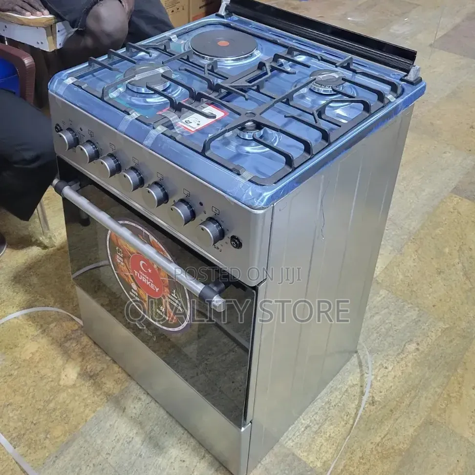 SPJ Stand Gas Cooker 3gas +Electric 60cm × 60cm for sale - QUALITY ...