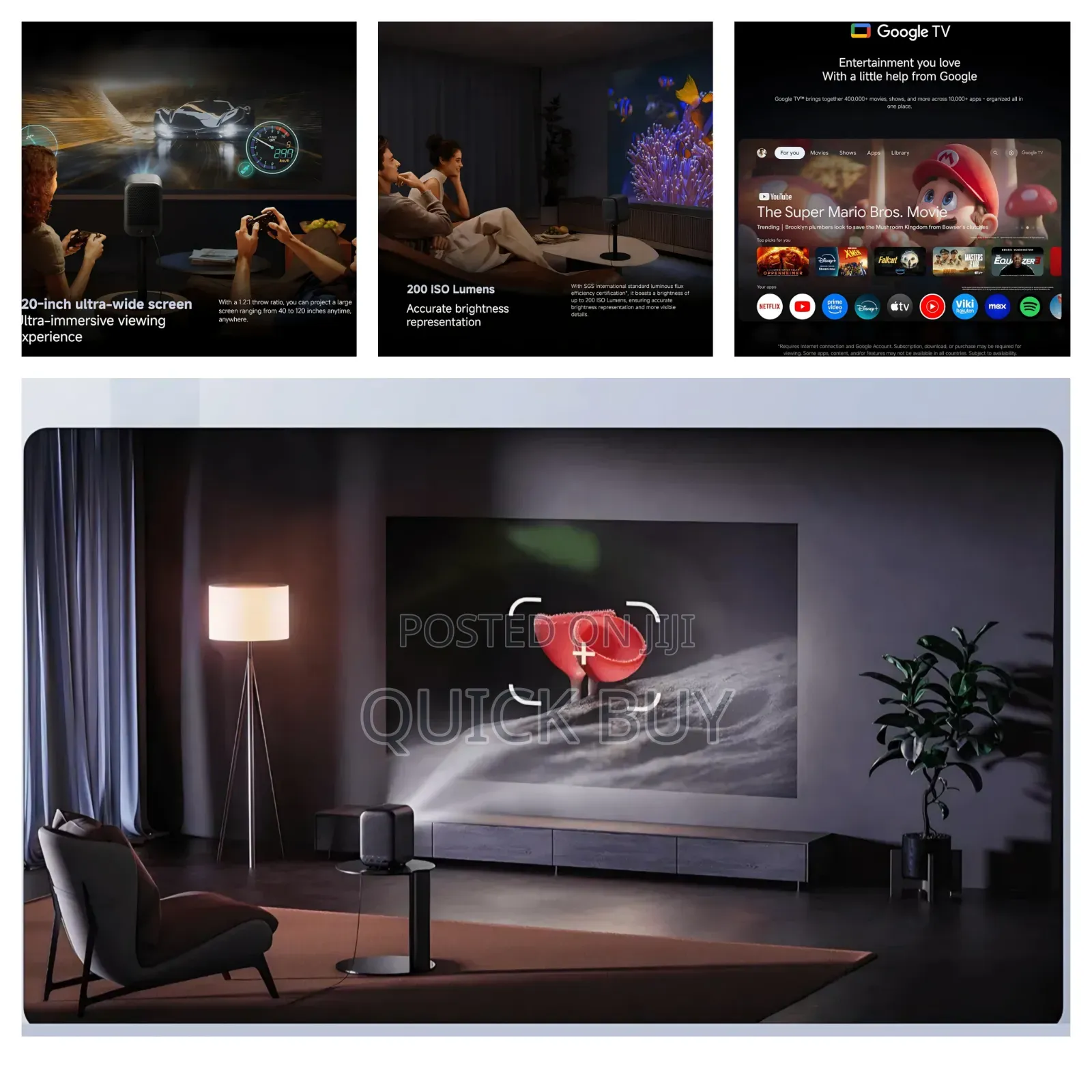 Xiaomi Smart Projector L1 for sale - QUICK BUY Price: USh 1,500,000 on ...