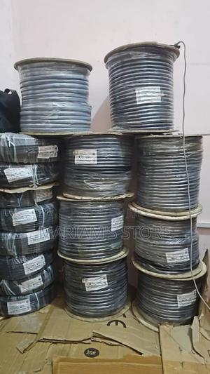 Large Reels of Industrial Cable for Networking or Communication Lines ...