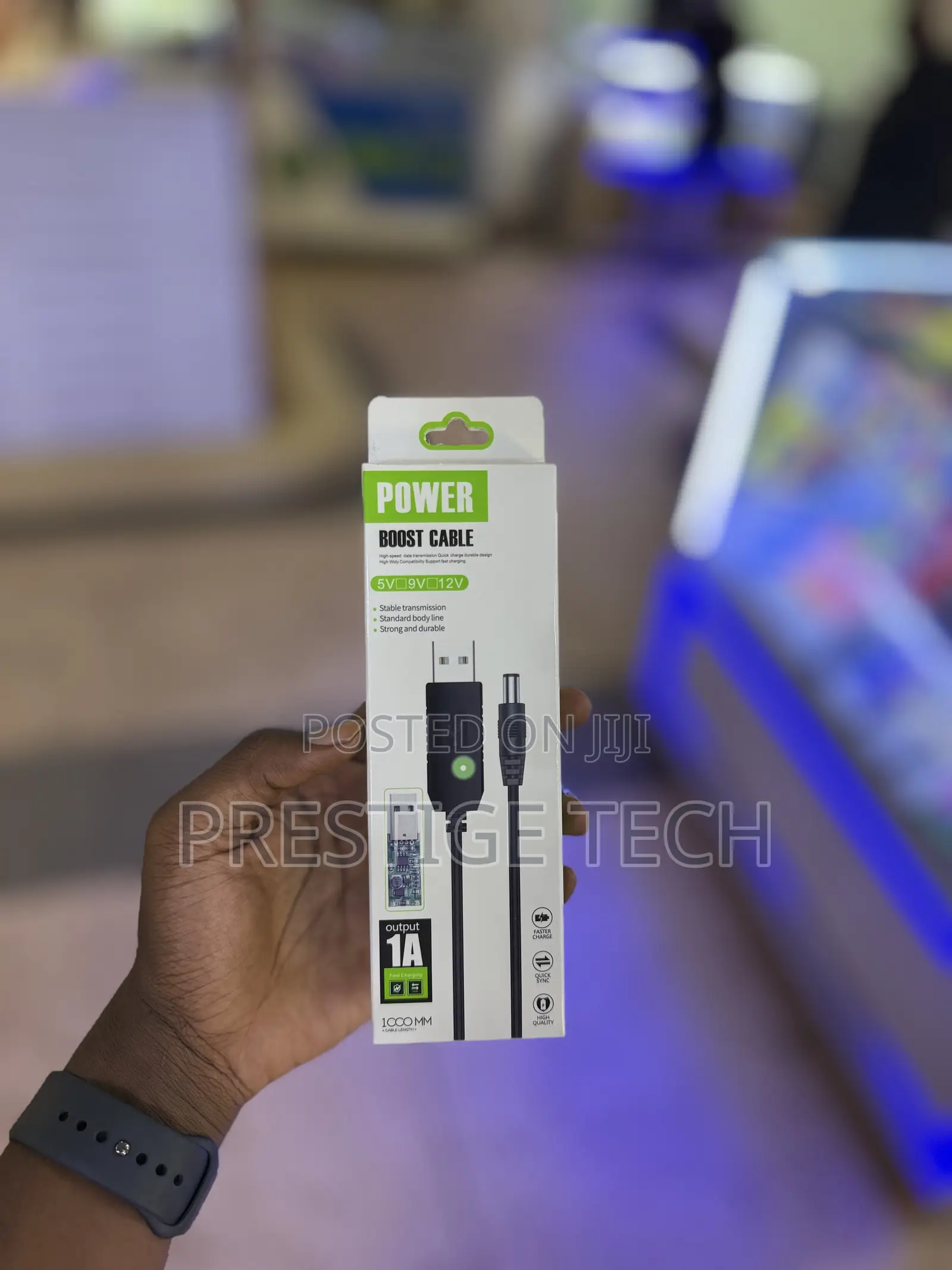 Usb To Dc Power Boost Cable For Powering Wi-fi Routers 5v To 12v for ...