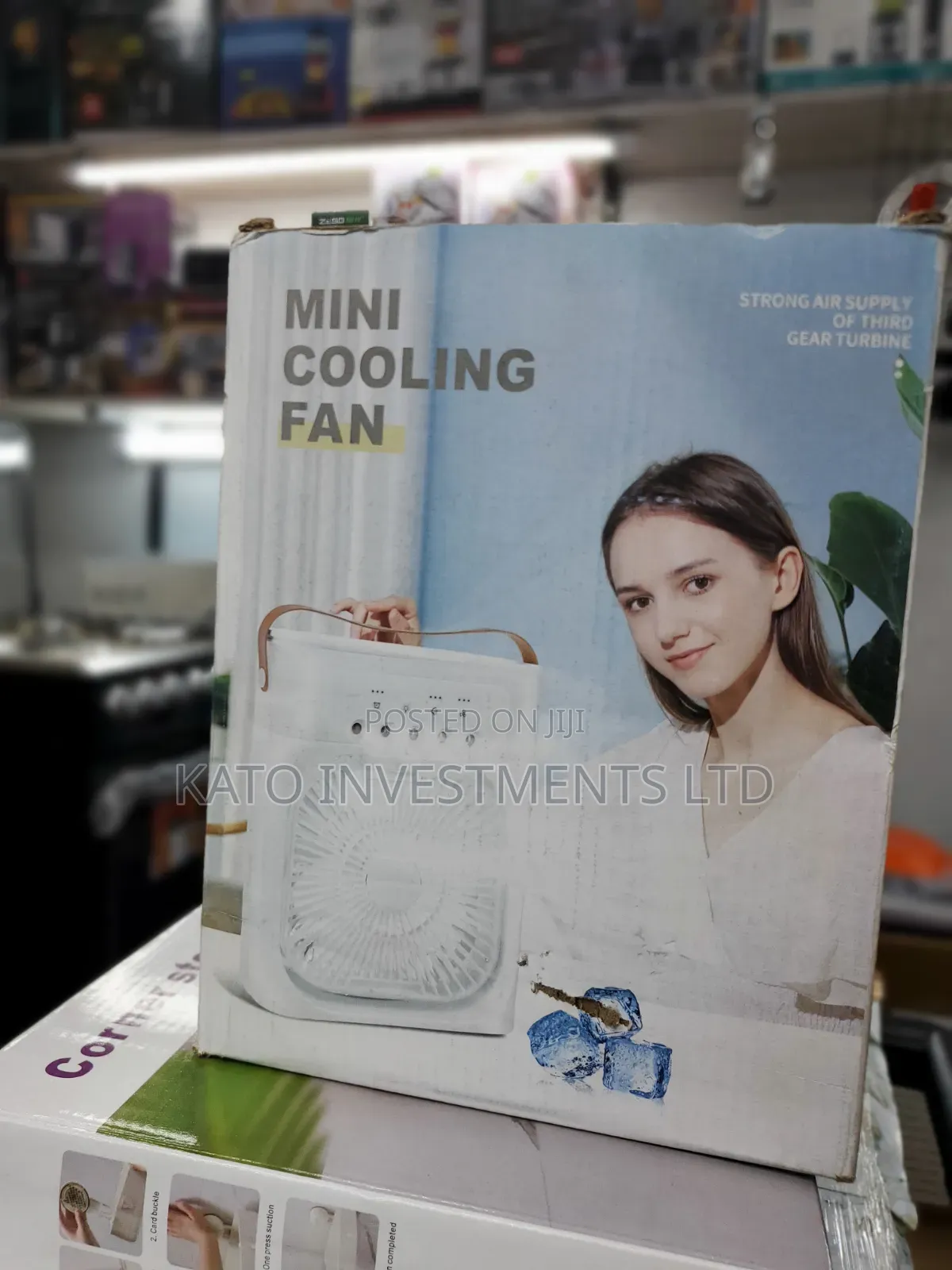 Mini Desk Mist Fan Rechargeable for sale - KATO INVESTMENTS LTD Price ...