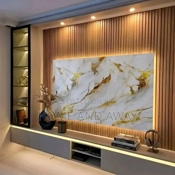Norway Marble Wall Unit Tv Stands From 2,300,000/- for sale - Home And ...