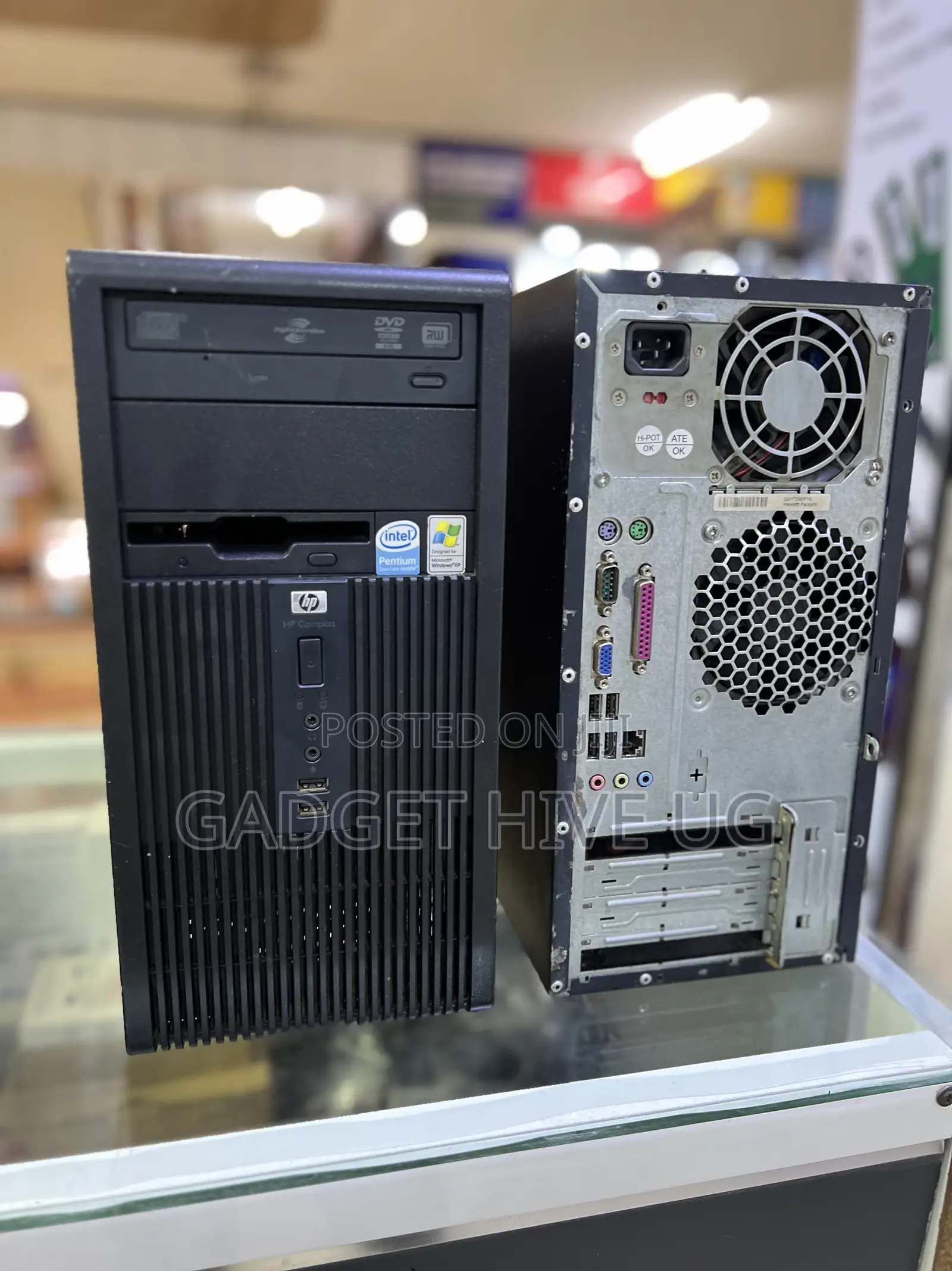 Desktop Computer HP 2GB Intel Core 2 Quad HDD 250GB for sale - GADGET ...