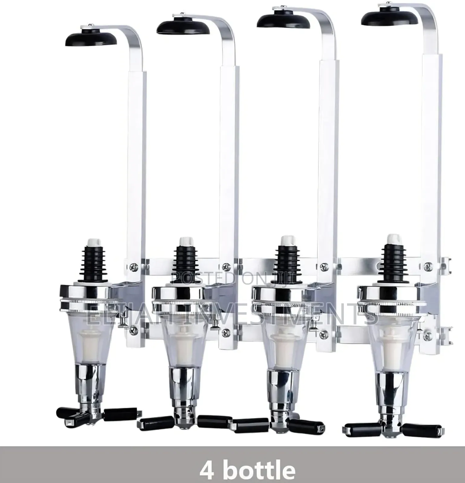 4-Bottle Wall-Mounted Liquor and Beverage Dispenser for sale - ELIJAH ...