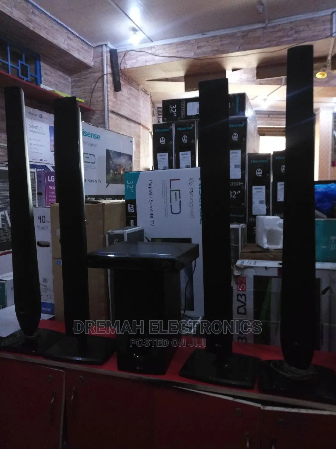 1500 Watts LG Tall Boy Speakers Bluetooth, HDMI Home Theatre in Kampala ...