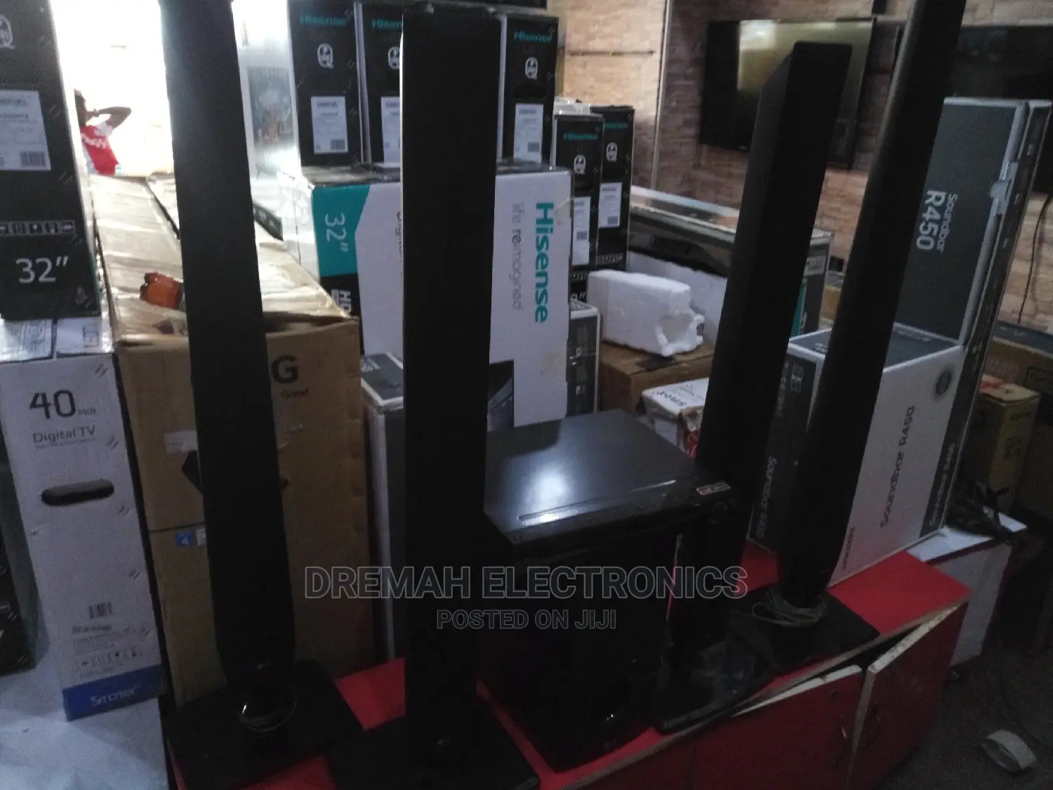 1500 Watts LG Tall Boy Speakers Bluetooth, HDMI Home Theatre in Kampala ...