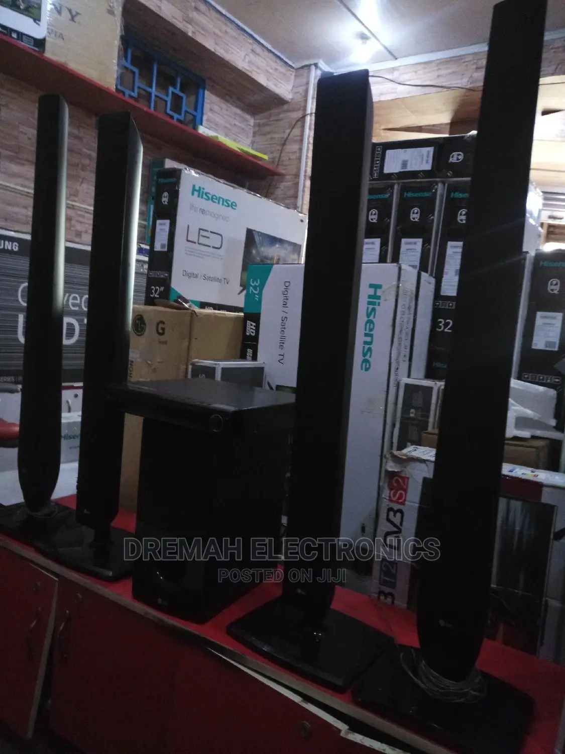 1500 Watts LG Tall Boy Speakers Bluetooth, HDMI Home Theatre in Kampala ...