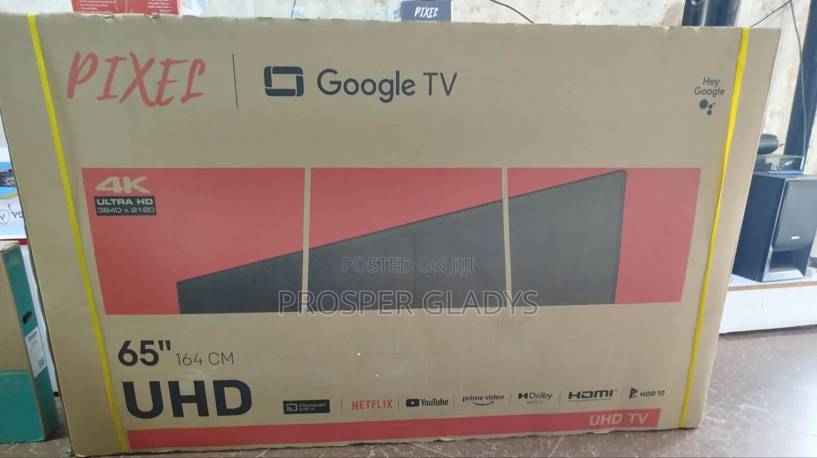 Pixel 65 Smart Google Digital Tv for sale - Prosper Gladys Price: USh ...