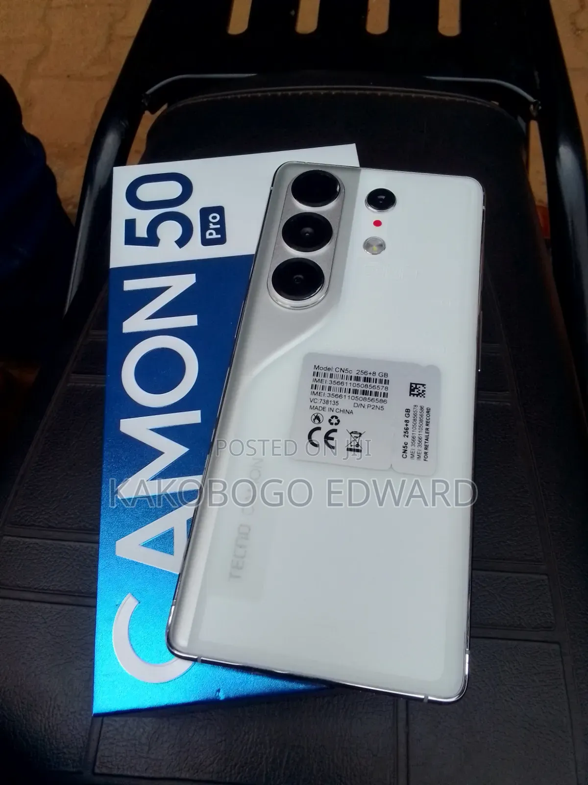 New Tecno Camon 50 Pro 256 GB White - Kakobogo Edward Price: USh ...