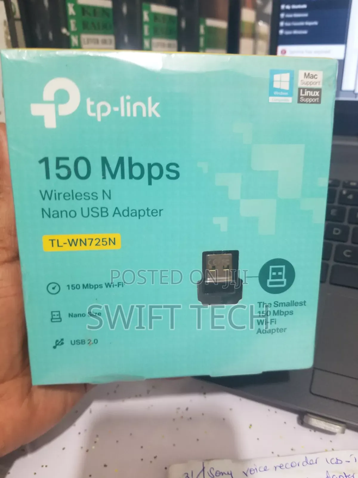 Tp-Link 150mbps Wireless N Nano Usb Adapter - SWIFT TECH Price: USh ...