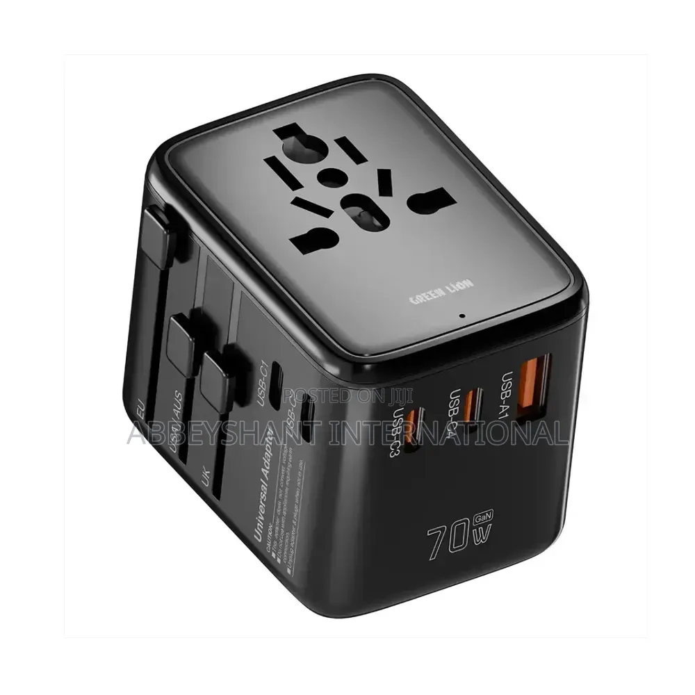 70w Pd Output Label/Green Lion Companion 70 Universal Travel Adapter ...