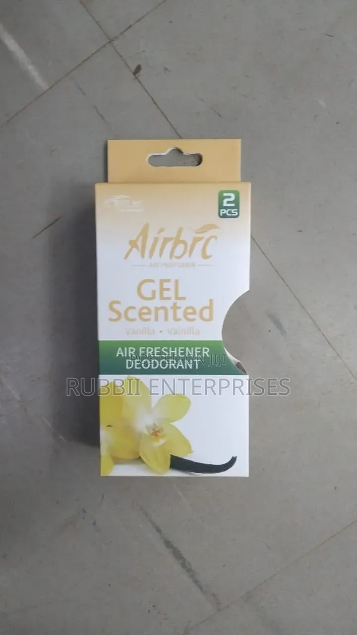 Car Gel-Scented Air Freshener 2pcs ~ Vanilla - Rubbii Enterprises Price ...