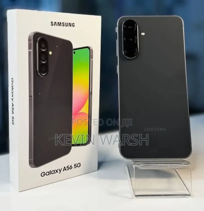 New Samsung Galaxy A56 256 GB Black - Kevin Warsh Price: USh 540,000 on ...